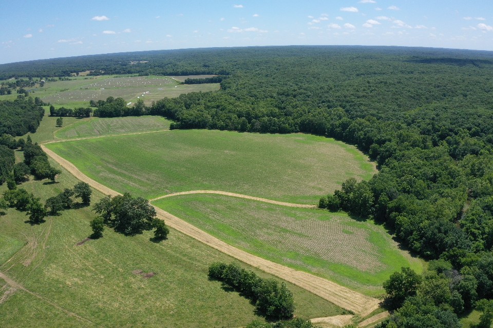 Cole Camp Missouri 280 Acre Hwy Frontage Farm with Crop Ground